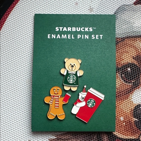 Starbucks | Holiday | 225 Viral Starbucks Enamel Pin Set | Poshmark